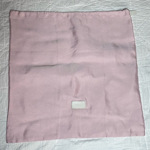 RADLEY LONDON | Bags | Radley London Dust Bag Light Pink With Stainless ...